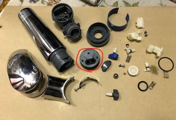 【消耗品?】KVK KM371シャワーヘッドの耐久性。交換したので分解してみた。 - Bookservice.JP －Rinkaku－